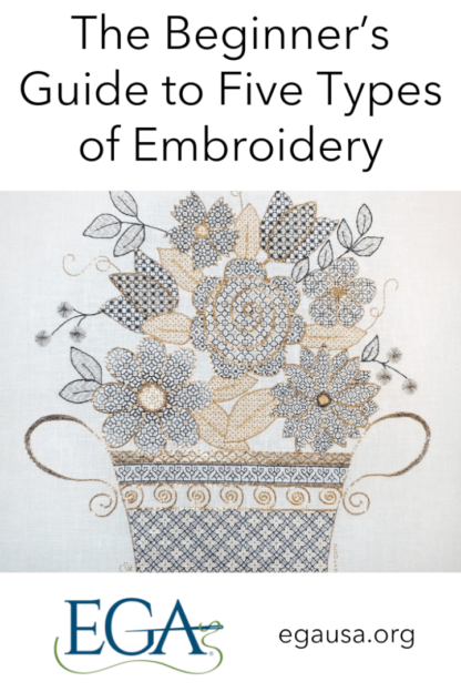Embroidery Beginners: A Guide to Five Types of Embroidery ...
