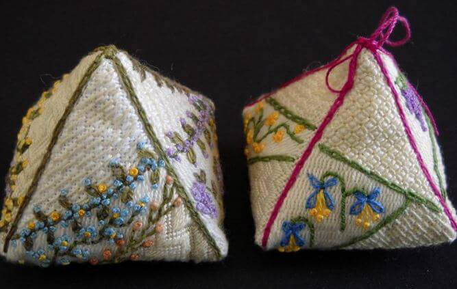 Back Stitch: A linear stitch for a well-defined border or outline