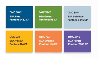 Let your creativity run wild in our January 2021 Stitch-a-long | EGA