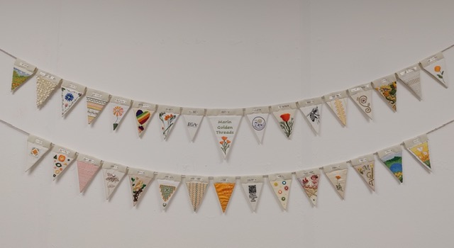 Chapter News: Marin Golden Threads Chapter Completes Banner with 32 ...