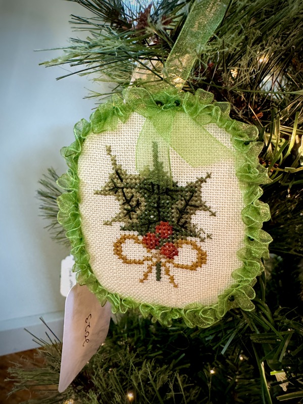 See the Stitched Ornaments Sent by our Members for our 2023 EGA ...