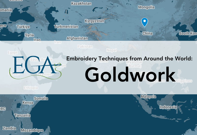 Embroidery Techniques from Around the World: Goldwork | Embroiderers ...