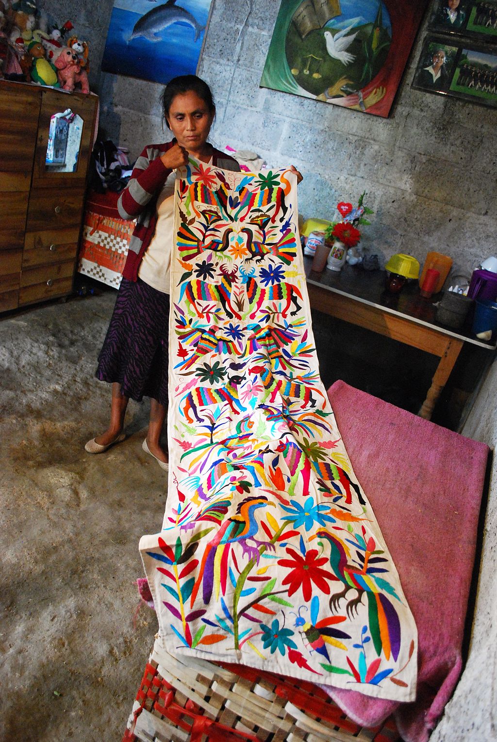 Embroidery Techniques from Around the World: Otomi | Embroiderers ...
