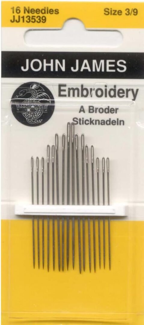 EGA's Guide to Embroidery Needles | Embroiderers’ Guild of America