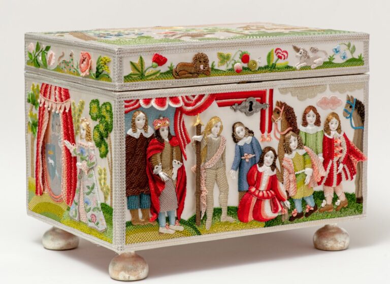 Virtual Lecture 61: Caskets and 17th Century Needlework Education with ...