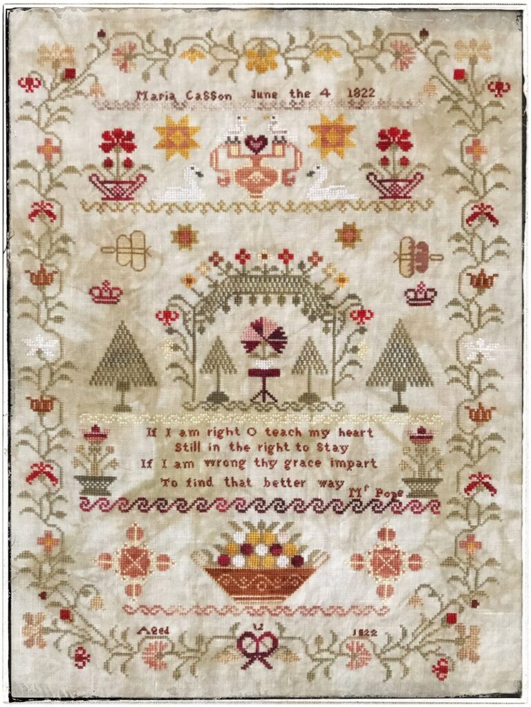 Exploring Samplers with Becky Noland and Sylvia Stecker | Embroiderers ...