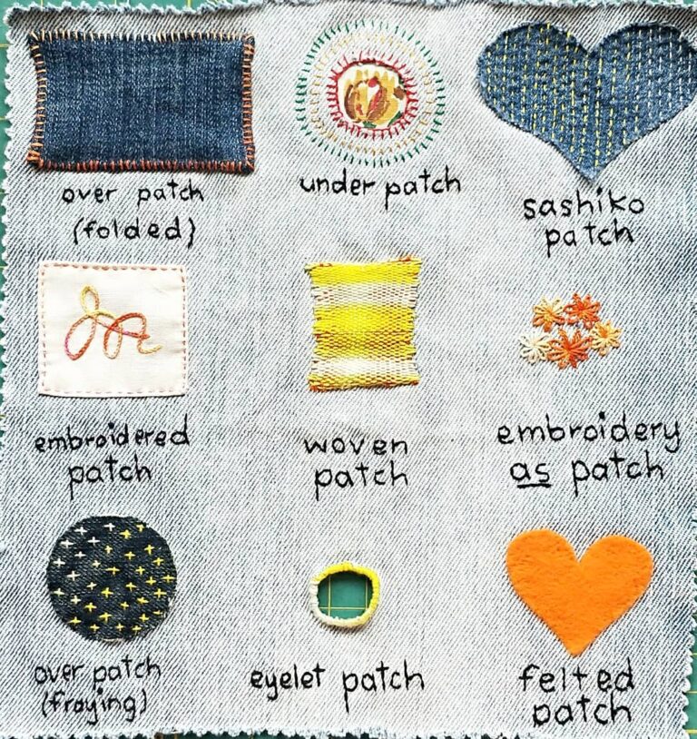 Visible Mending Mastery: 10 Stunning Embroidery Repair Ideas ...